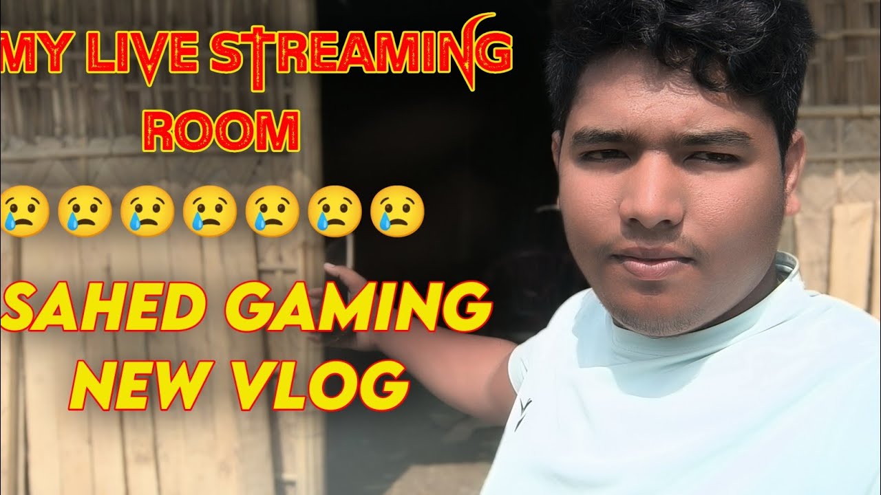 MY FAST VLOG MY LIVE STREAMING ROOM @sahedgaming532 #myfirstvlog #vlog #newvlog #vlogs # ...