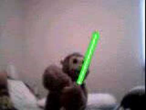 Jedi Monkey - YouTube