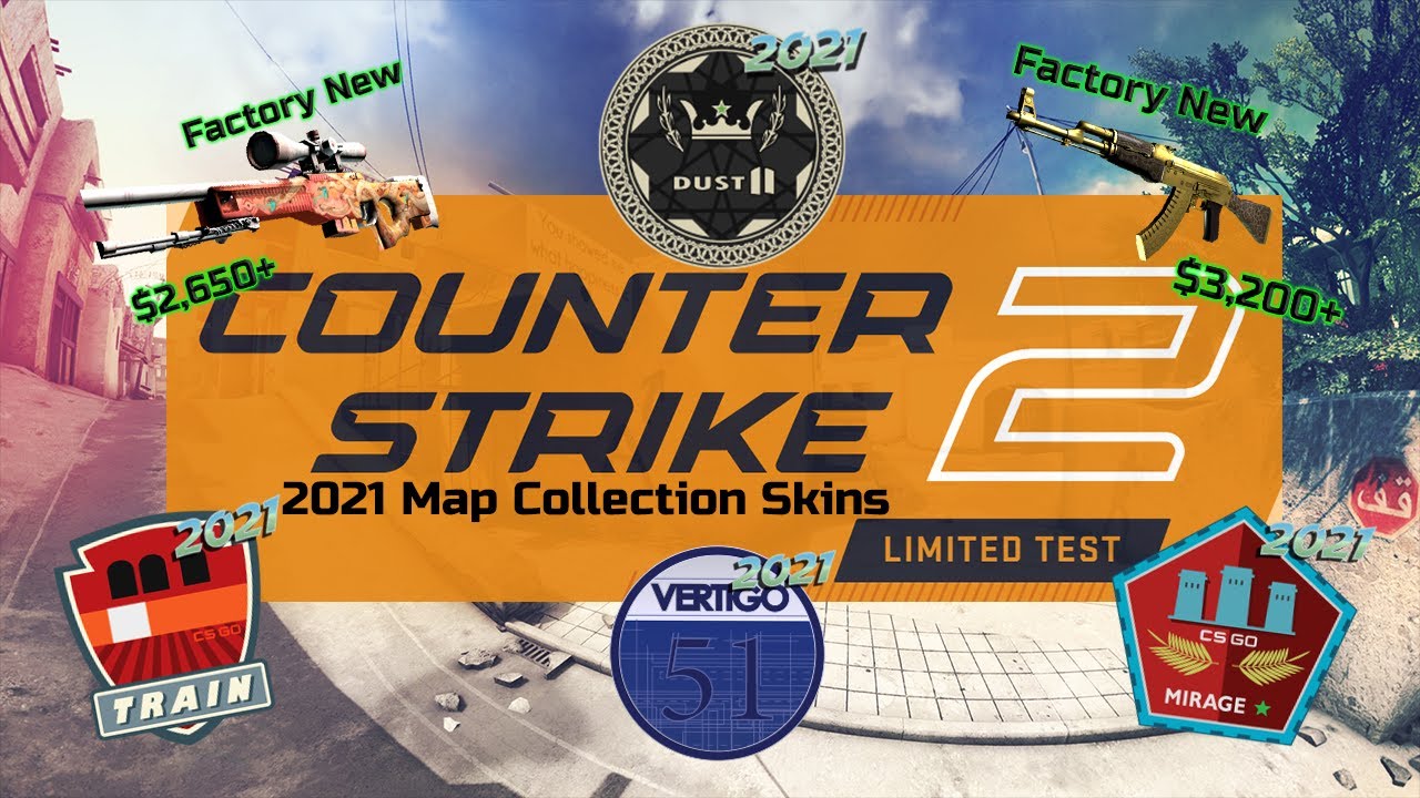 CS2 Skins & Prices For 'Map Collection 2021' - Will They Change By Much ...
