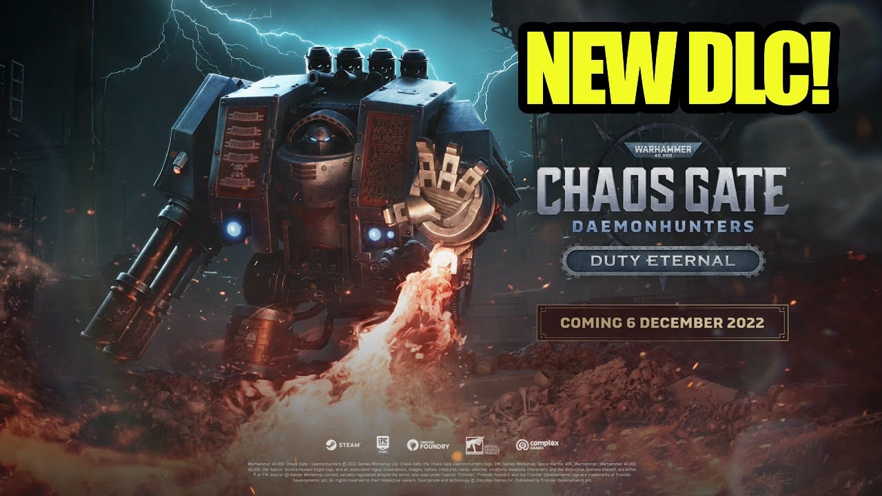 NEWS - DLC - Duty Eternal - Dreadnought & Techmarine - Warhammer 40,000 ...