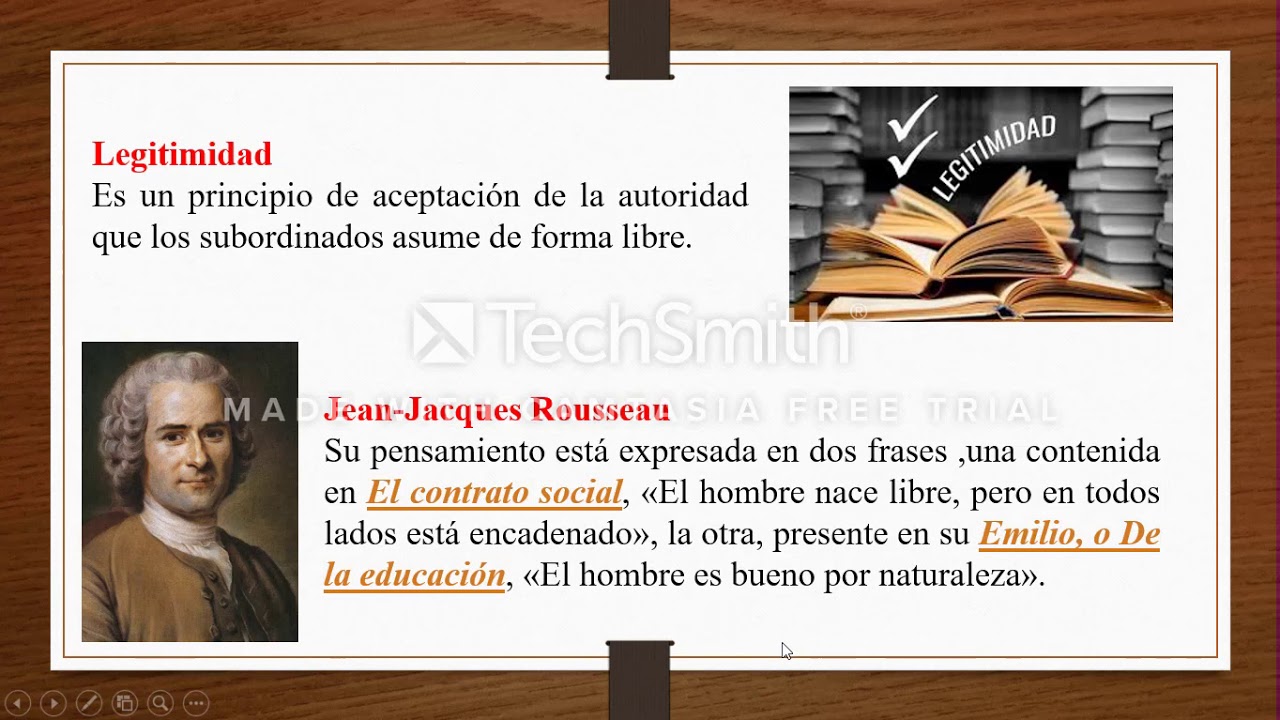 La legitimidad politica - YouTube