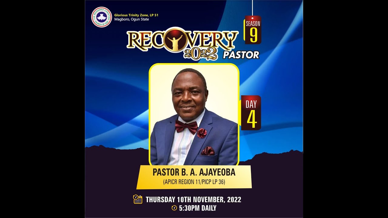 Recovery 2022 Day 4 - YouTube