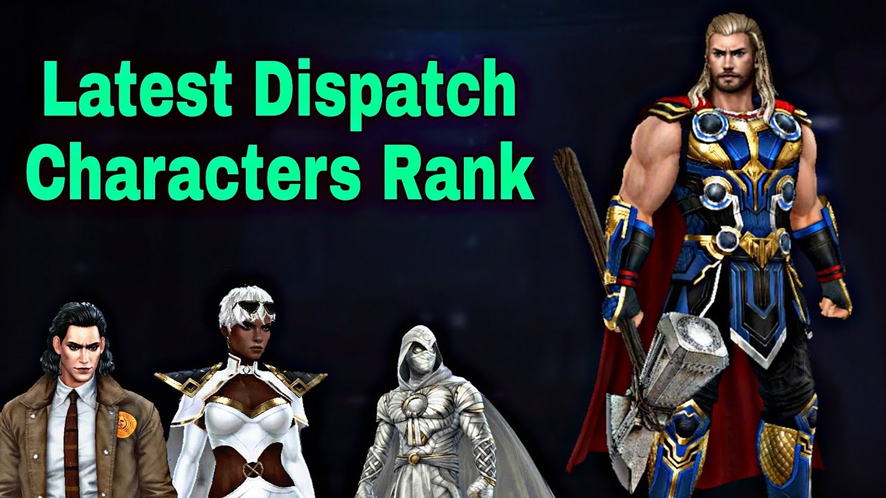 Latest Best Dispatch Mission Characters Rank Before September Update ...