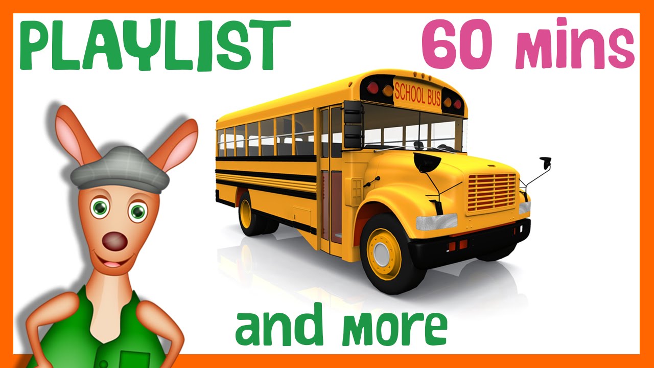 * SCHOOL BUS & MORE * | Vehicle Playlist For Kids | Things That Go TV ...