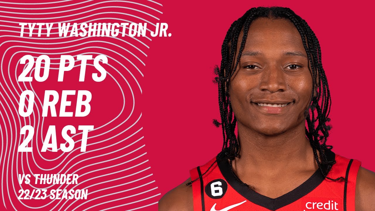 TyTy Washington Jr. vs Oklahoma City Thunder | Feb 4, 2023 - YouTube