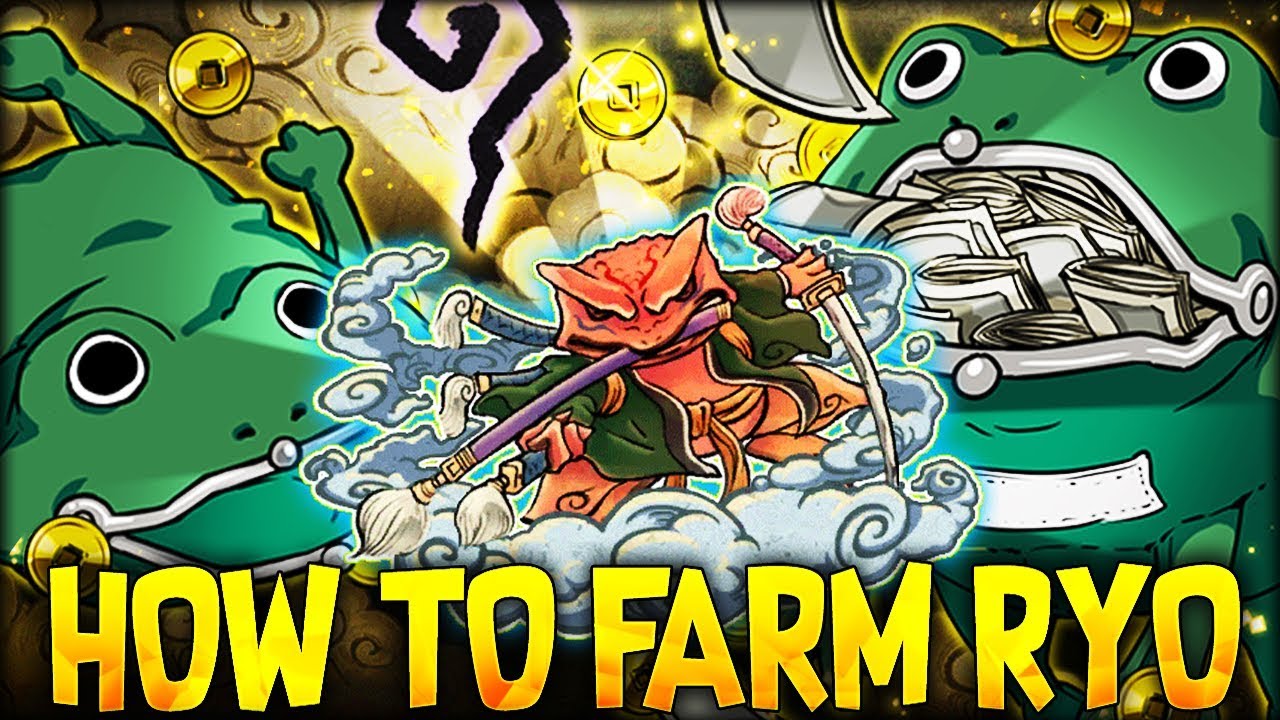 BEST WAY TO FARM RYO! HOW TO FARM RYO GUIDE! (Naruto Blazing) - YouTube