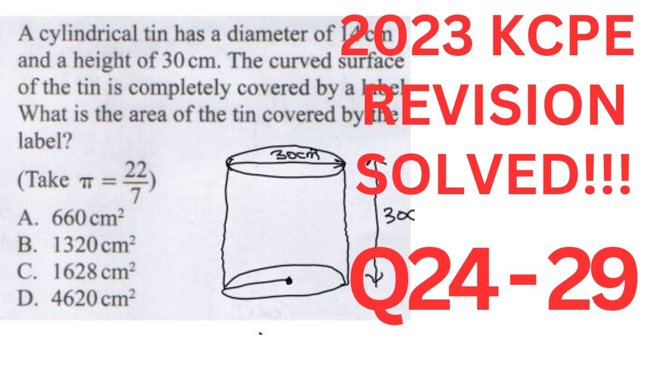 KCPE 2023 MATHS PAPERS. KCPE 2022 MATHS REVISION PAST PAPERS AND ...