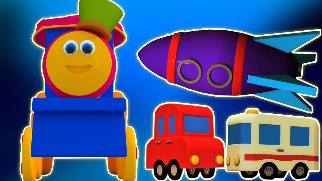 Bob Trasporto Treno | i veicoli per i bambini | Learn Vehicles For Kids ...