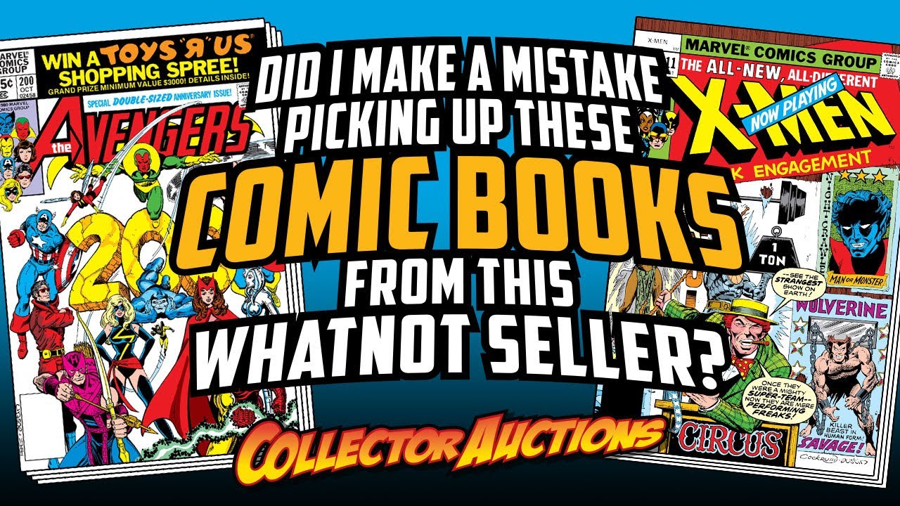 Did I make a mistake picking up these comic books from this Whatnot ...