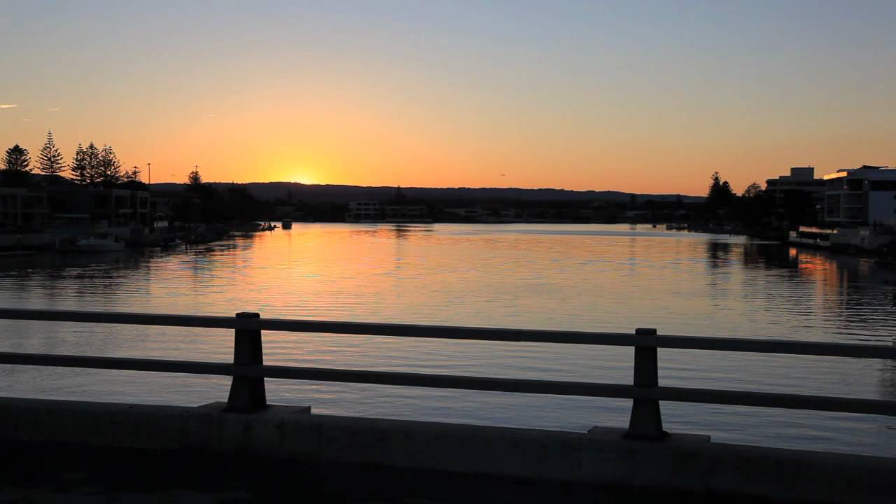 Sunset From Isle Of Capri Bridge. - YouTube