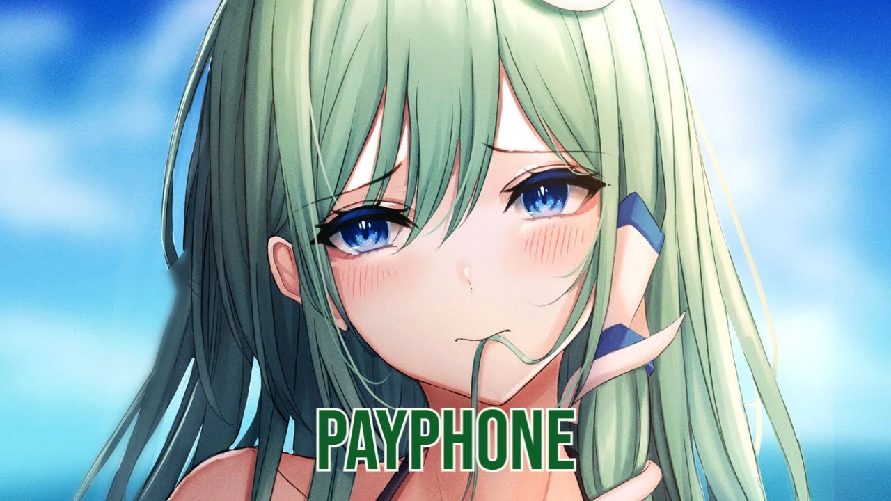 Nightcore - Payphone - (Lyrics) - YouTube