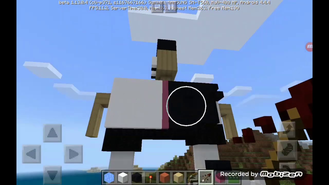 My Little Brother Built A Statue Of RONALDO on MINECRAFT!!! - YouTube
