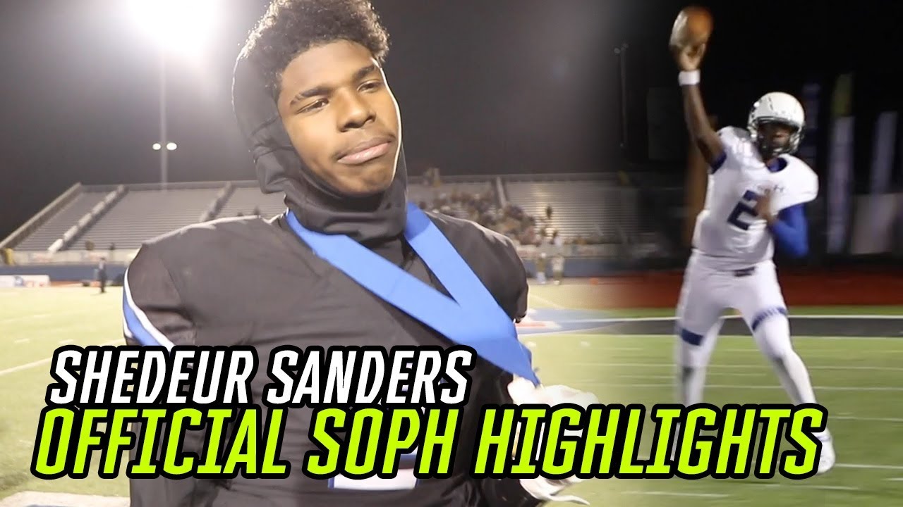 Shedeur Sanders Sophomore Year HIGHLIGHTS! Most EXCITING Player In The ...