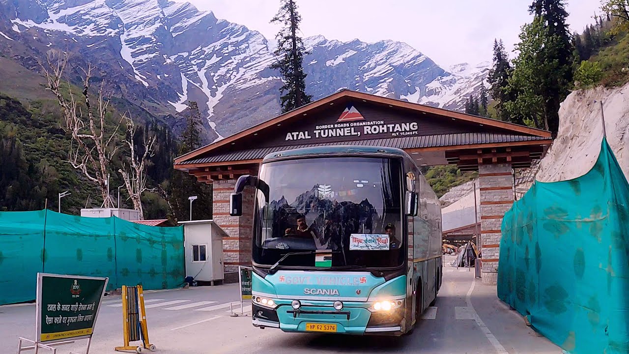 Most thrilling bus routes of HRTC | Himbus - YouTube