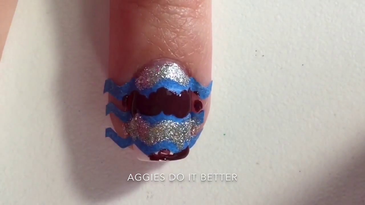 Aggie nails chevrons. Song is love somebody by maroon 5 - YouTube