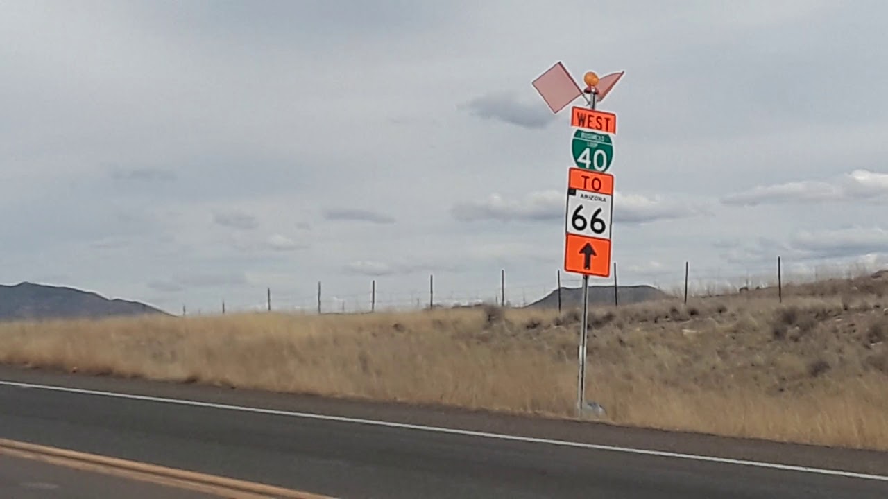 Arizona state highway 66 - YouTube