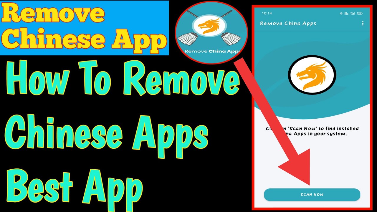 How To Remove Chinese Apps / Remove Chinese Apps Android / Chinese App ...