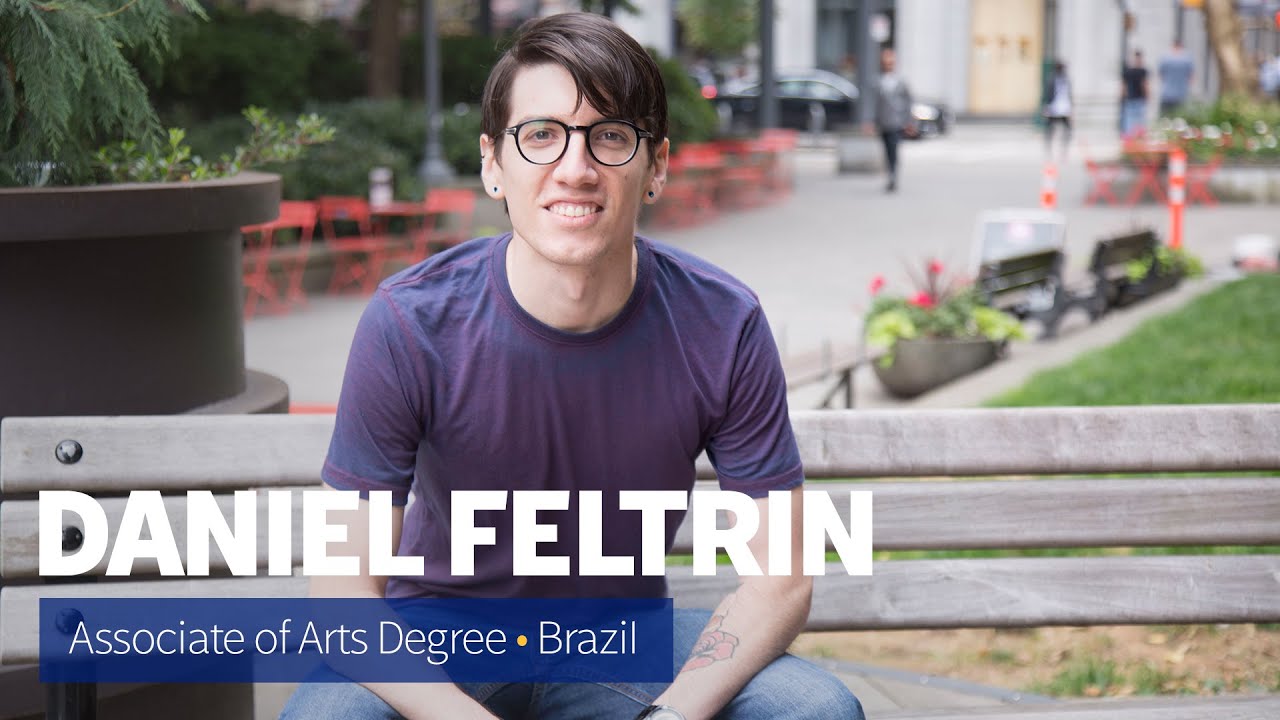 Daniel Feltrin (Brazil) - Associate of Arts Degree - YouTube