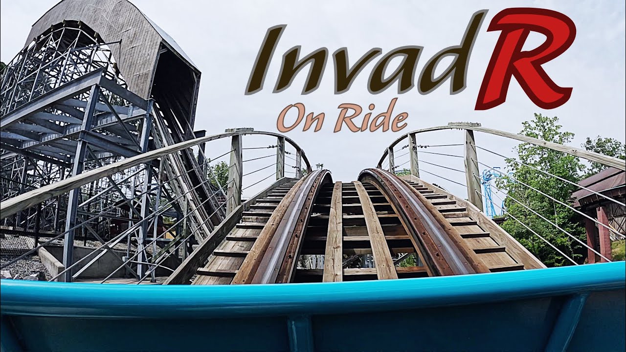 InvadR Front Row POV Busch Gardens Williamsburg - YouTube