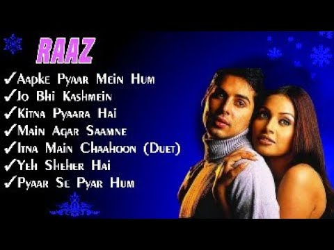 Raaz Movie All Songs | Bipasha Basu & Dino Raaz Movie All Songs | Udit ...