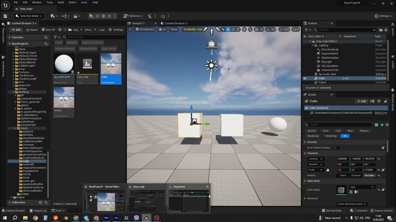 UE5 short tutorials: 3 способа зациклить действие. - YouTube