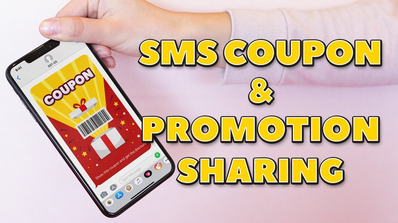 Click to Message Feature for SMS Coupon & Promotion Sharing - YouTube