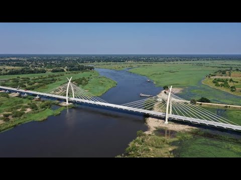 Okavango River Bridge, Mohembo Botswana| Nature | Architecture ...