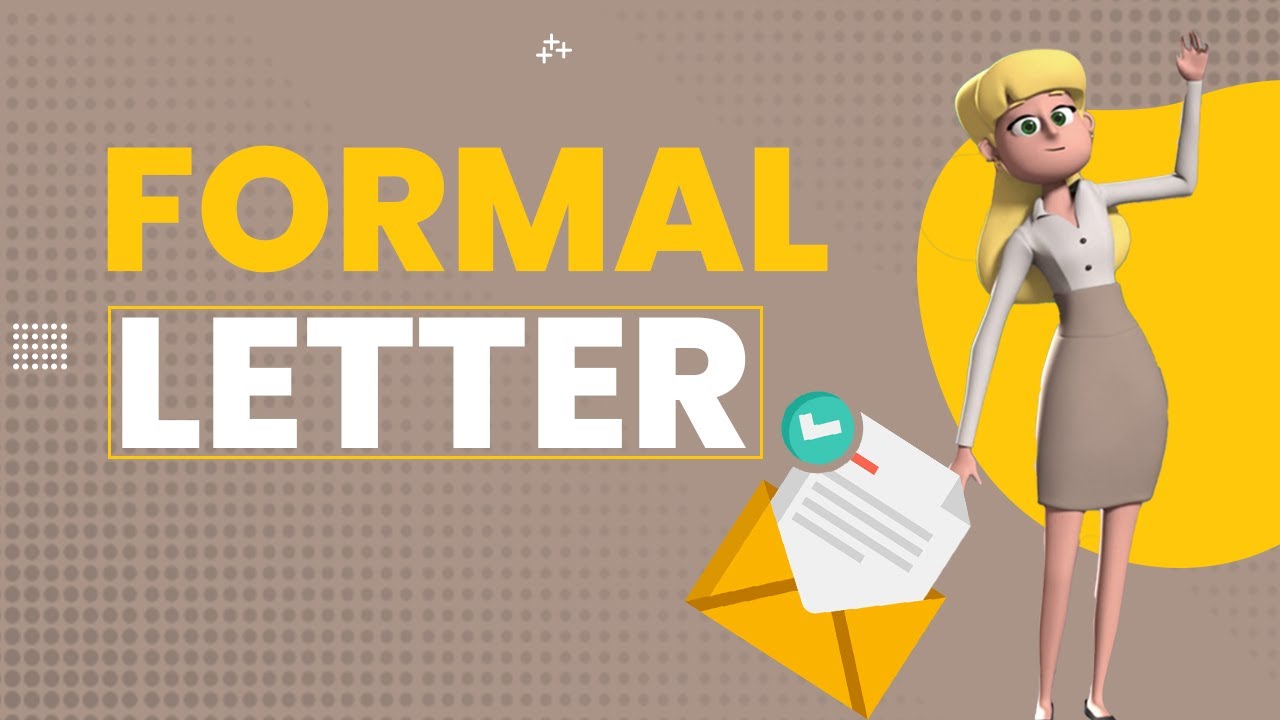 How to write a Formal letter or Business letter - YouTube
