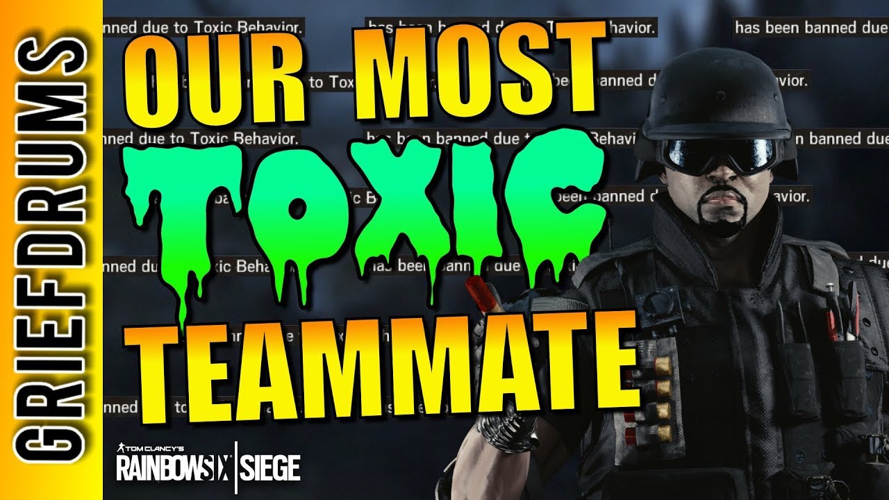 The Toxic Teammate: Rainbow Six Siege Ranked Gameplay - YouTube