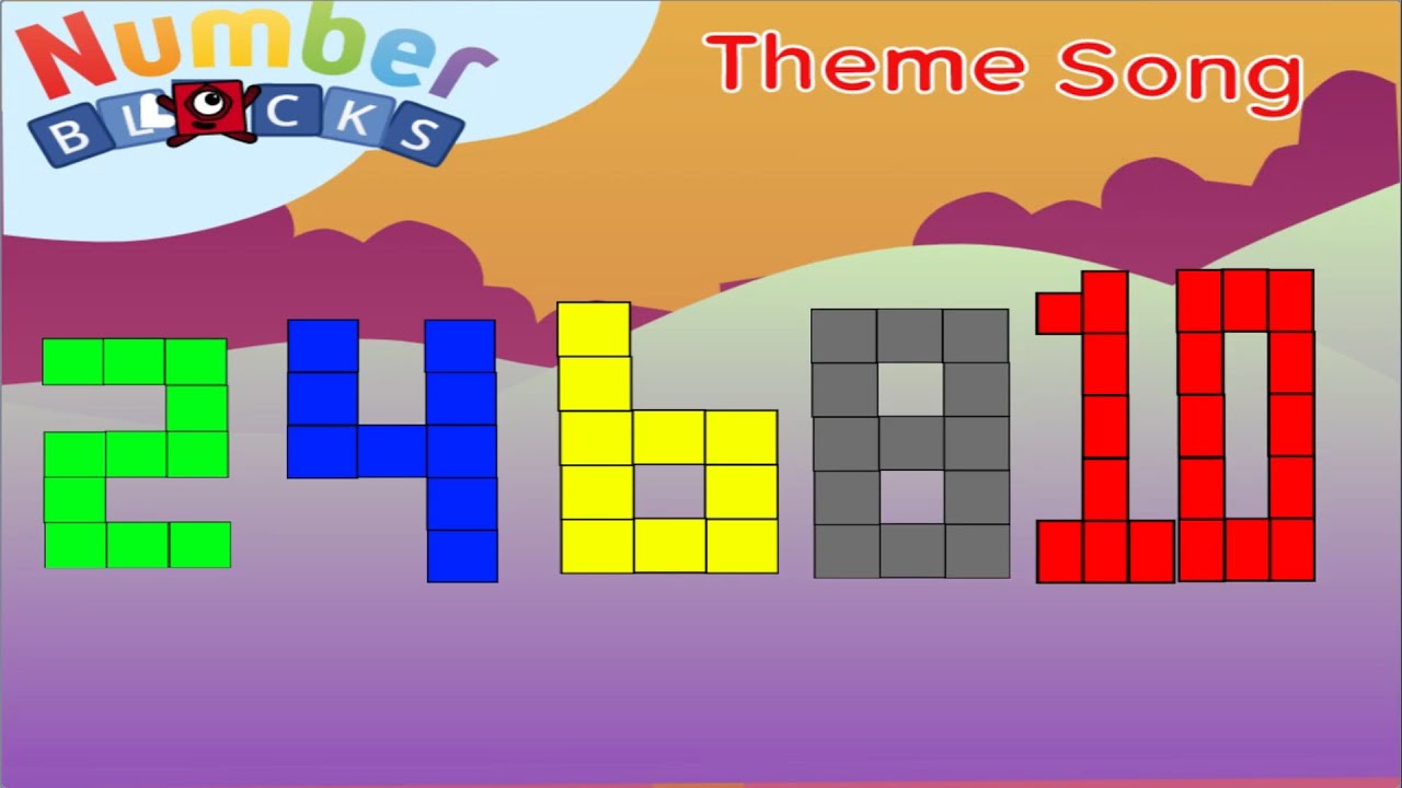 Numberblocks Intro But Even Digit Numbers 2,4,6,8,10 Number Blocks ...