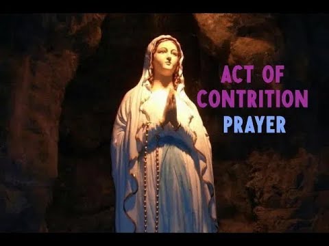 Act of Contrition ️ Learn, Repeat, Memorize Catholic Prayers #3 - YouTube