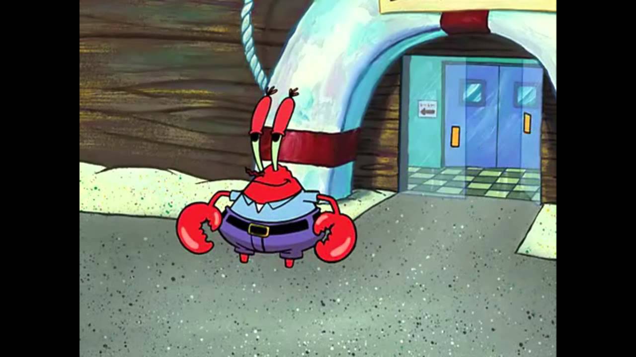 Spongebob - krabs arms pop off - YouTube