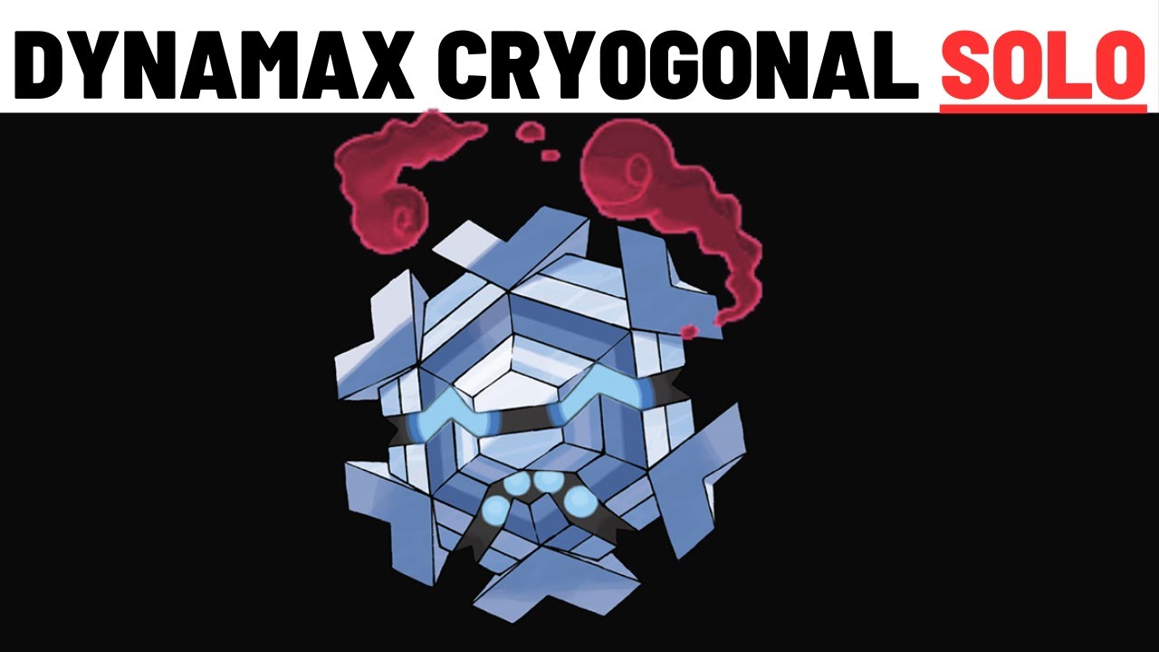 SOLOING Dynamax Cryogonal (HARD) | Pokemon GO - YouTube