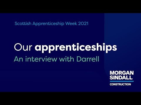 Scottish Apprenticeship Week 2021-Interview with Darrell Dodd, Trainee ...