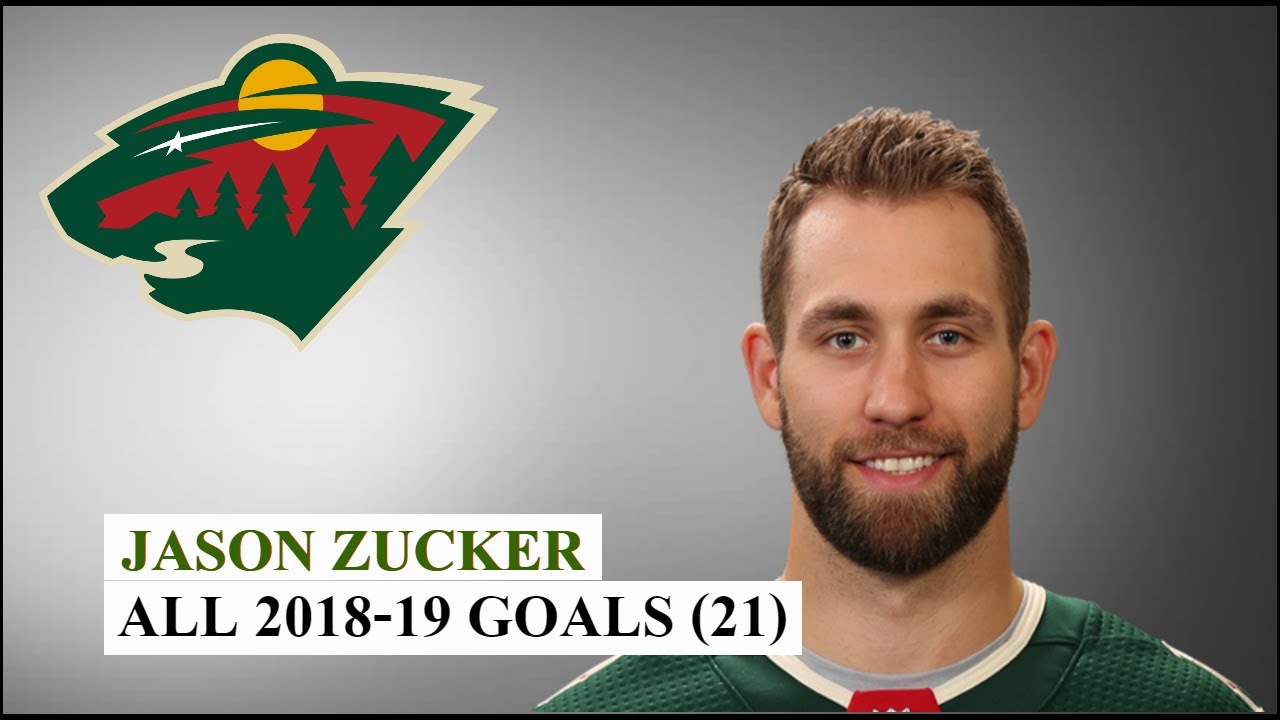 Jason Zucker (#16) All 21 Goals of the 2018-19 NHL Season - YouTube