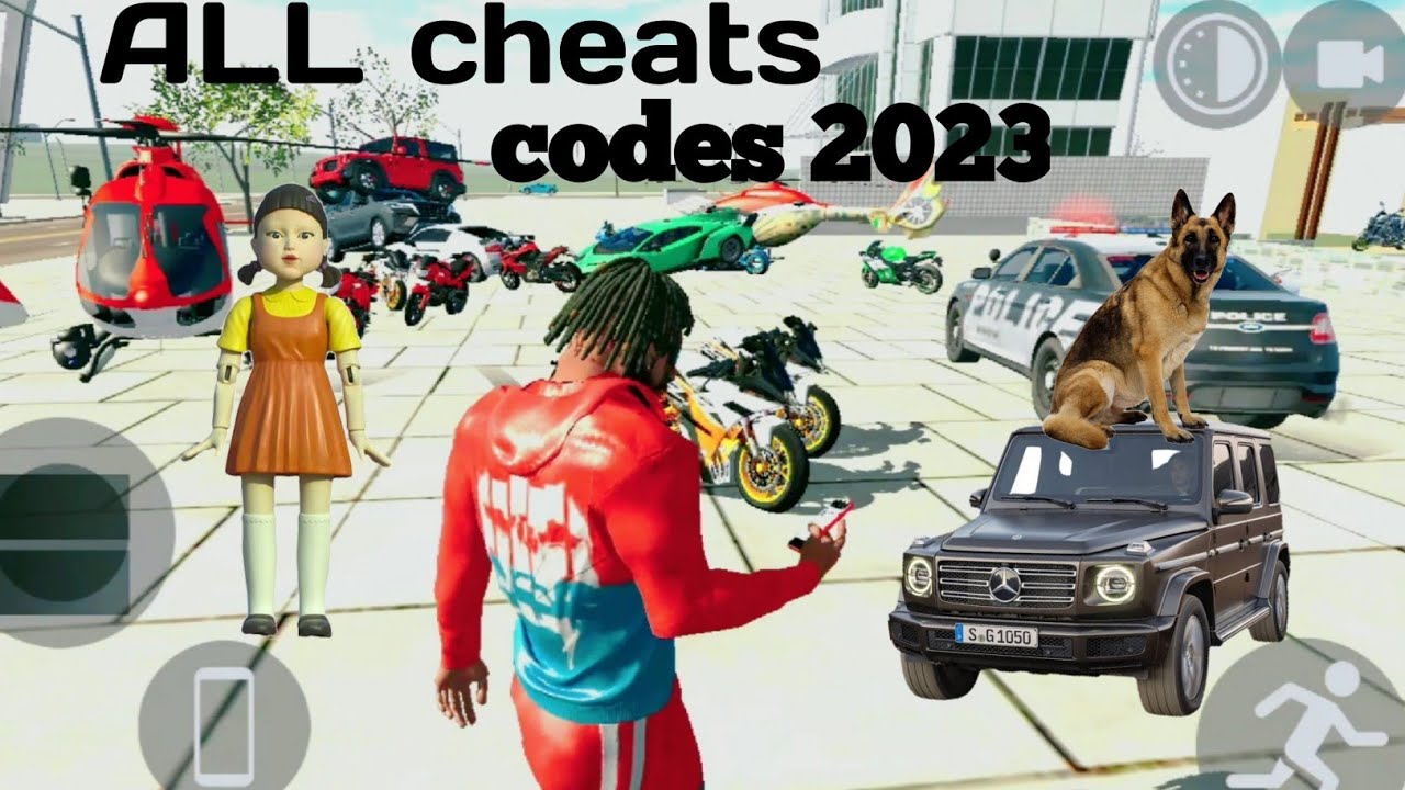 indian bikes simulator 3d game all cheats codes 2023 changes codes || indian bikes simulator 3d ...