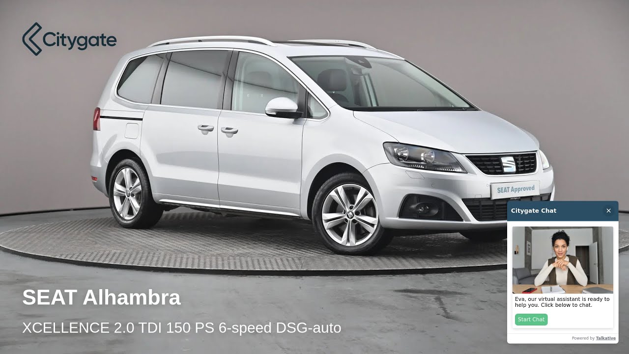 SEAT Alhambra - XCELLENCE 2.0 TDI 150 PS 6-speed DSG-auto - Citygate ...