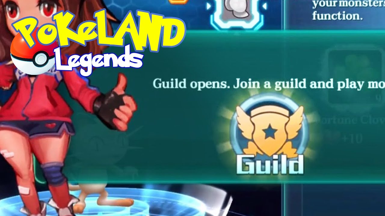 POKELAND LEGENDS - Join my Guild - Dragons! - YouTube