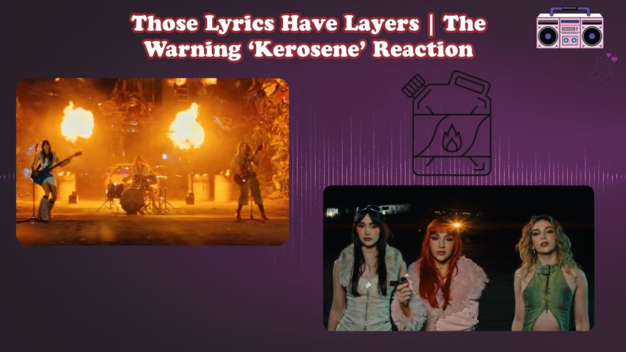 Those Lyrics Have Layers 👀 | The Warning ‘Kerosene’ Reaction - YouTube