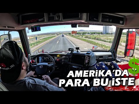 Tır'da Efsane Menemen / Amerika'da Para Kazanmak Kolay Mı ? / 1 haftada 6000 Mile Yol Yaptım !