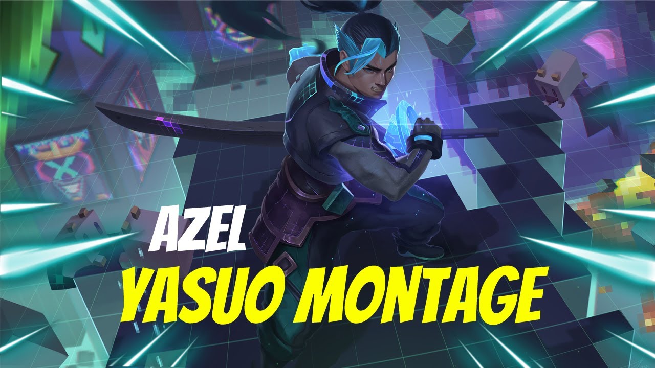 AWESOME OUTPLAYS - Azel High Elo Yasuo Montage 5 - YouTube