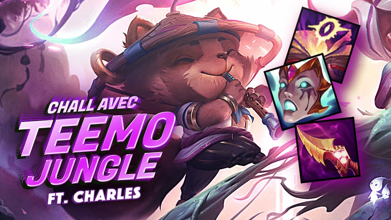 IL PASSE CHALLENGER AVEC TEEMO JUNGLE ! IL DETRUIT LES GAMES (Ft ...