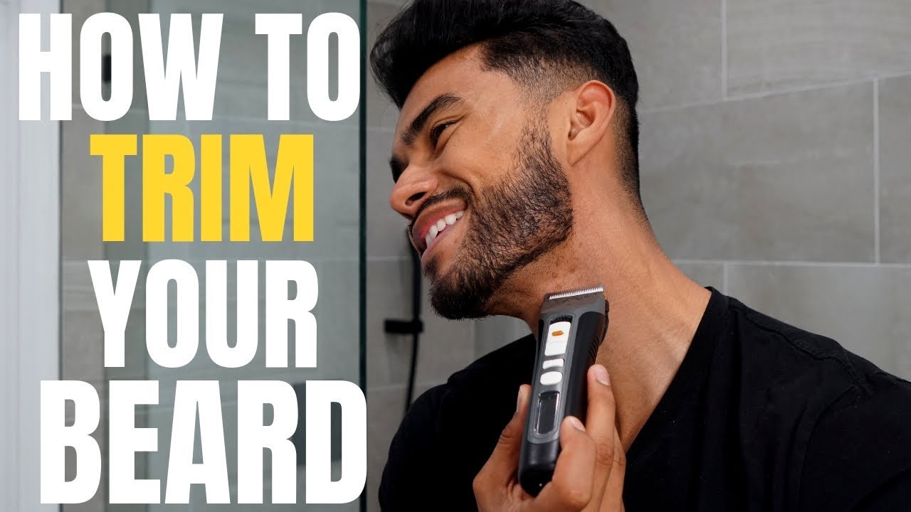 How To Trim Your Beard To Make It Look Full Youtube