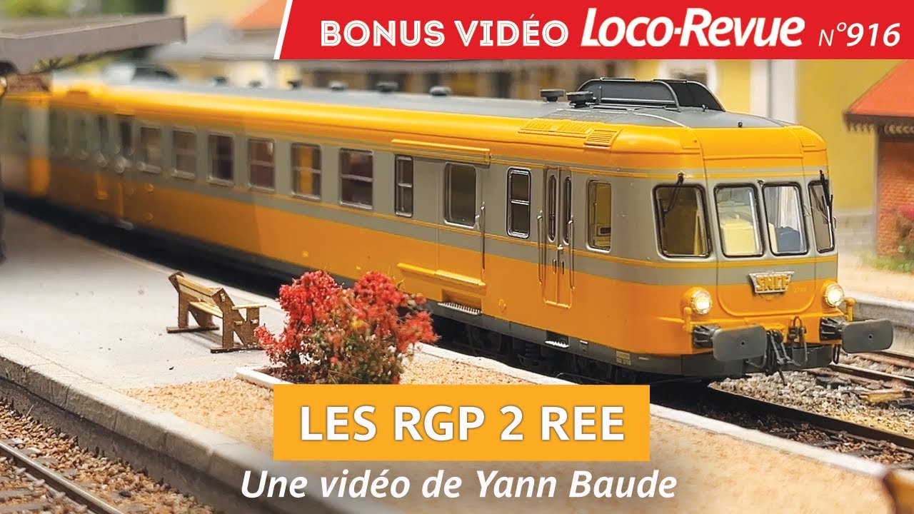 Les RGP 2 (Rames à Grand Parcours) REE - Complément à Loco-Revue 918 ...