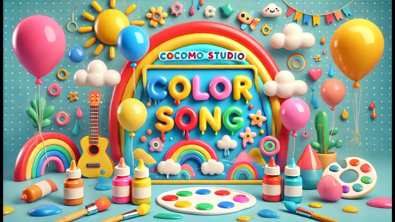 Let's Learn The Colors! - Cartoon Animation Color Songs for Children by ...