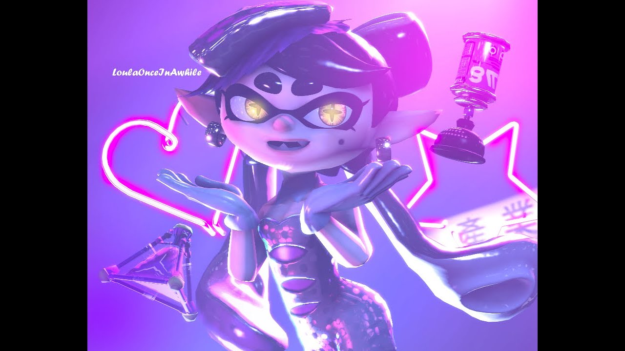 Callie poster timelaspe [SFM Splatoon] - YouTube