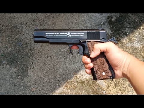 TEST BB METAL COLT 1911 FULL METAL UPGRADE MAX MISTER CIPAYUNG SALAM ...