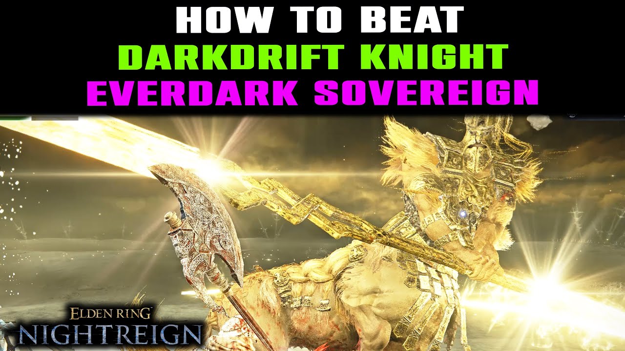 Fulghor Champion of Nightglow Everdark Sovereign How to BEAT | Elden ...