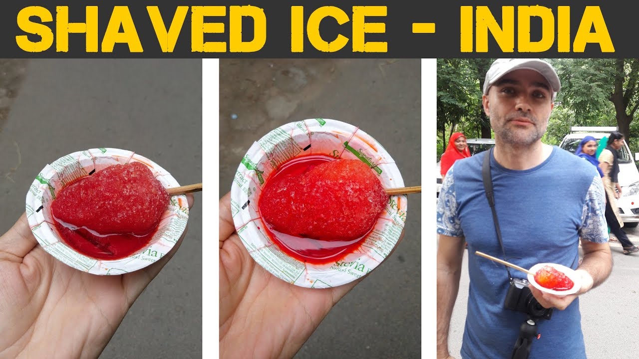 Indian Shaved Ice - YouTube