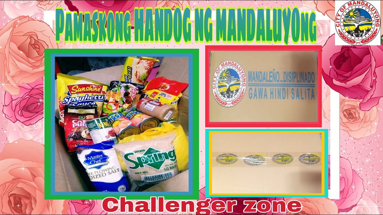 PAMASKONG HANDOG NG MANDALUYONG | Challenger zone - YouTube